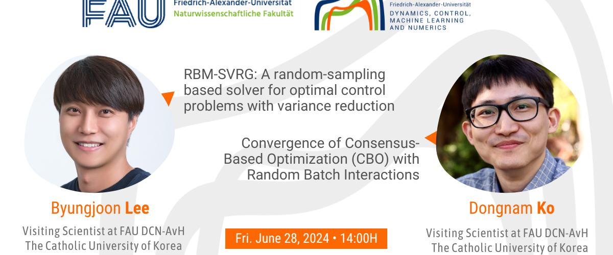 FAU DCN-AvH. Chair for Dynamics, Control, Machine Learning and Numerics ...